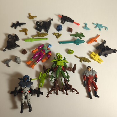 Vintage Lot of Exosquad Action Figures & Accessories Weapons Toys EXO ...