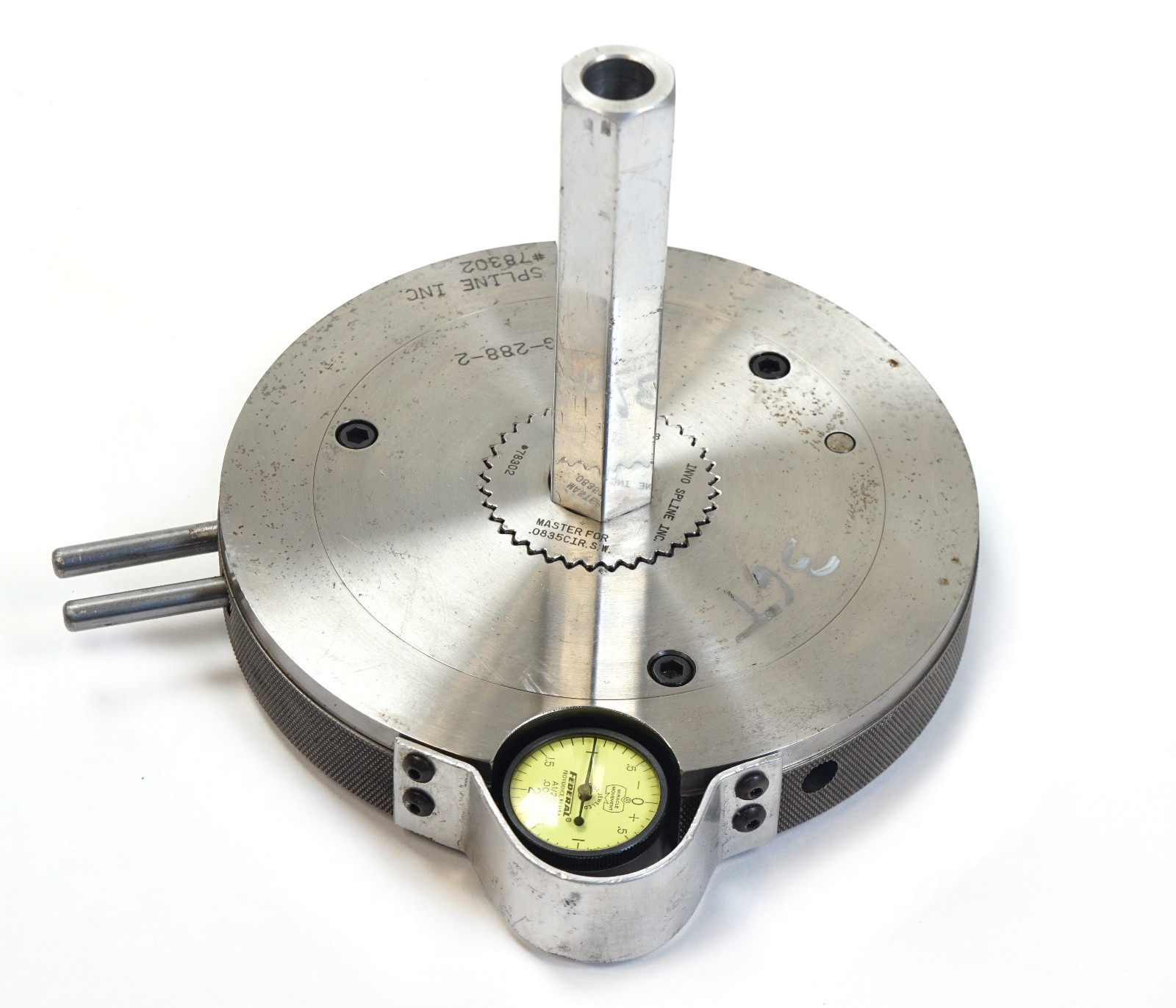Variable Spline Indicator Ring Gage .0001" Invo 36T with Master Plug MG ...