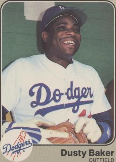 1983 Fleer - Dusty Baker #201 for sale online | eBay