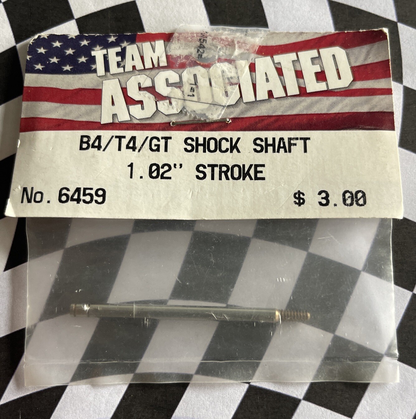 Team Associated RC10 B4 T4 GT Shock Shaft, 1.02 Inch Stroke 6459 | eBay