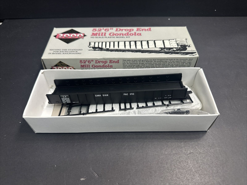 PROTO 2000 HO CP 52' DROP END MILL GONDOLA KIT ROAD NUMBER 353112 M1.58 ...