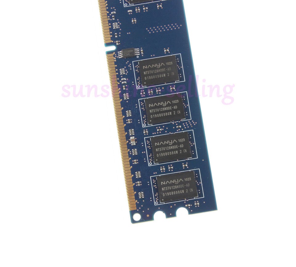 Nanya DDR2 4 GB RAM 2X 2 GB 2RX8 800MHz PC2-6400U DIMM Desktop Memory ...