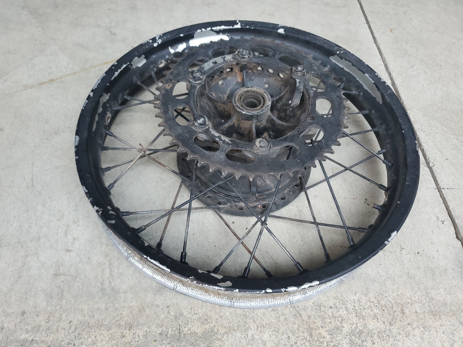 1976 Yamaha Tt500 TT 500 Rear Wheel Rim Hub for sale online | eBay