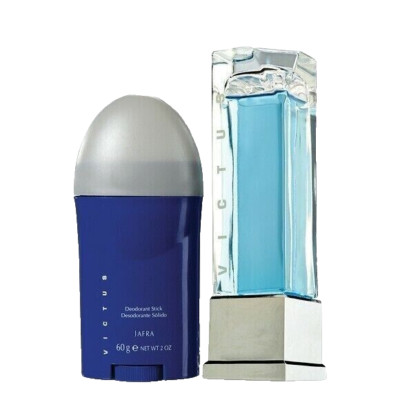 JAFRA VICTUS Men Eua De Toilette 3.3 fl.oz. With Solid Stick Deodorant ...