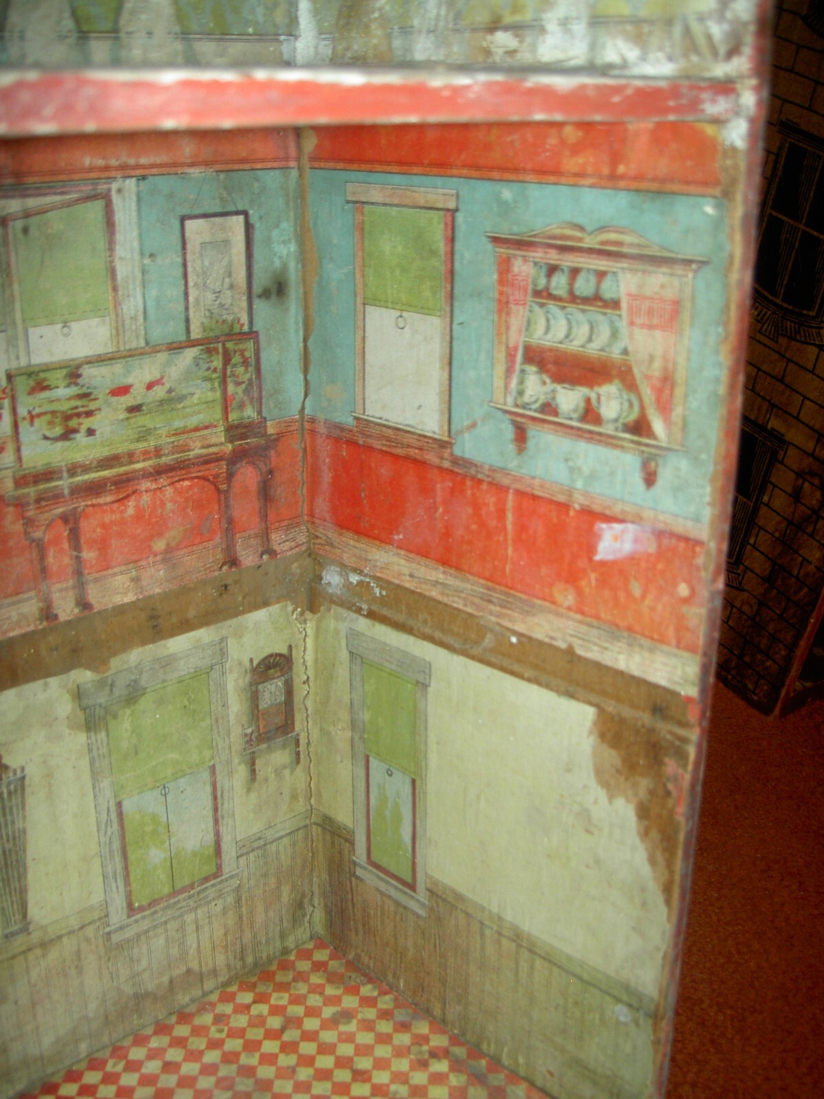 ONE very rare, antique 1890s, Dunham's Cocoanut Shipping Crate ...