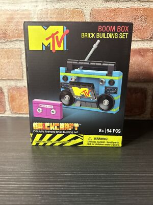 Brickcraft MTV Boom Box Brick Building Set (8+ 94pcs) NEW | eBay