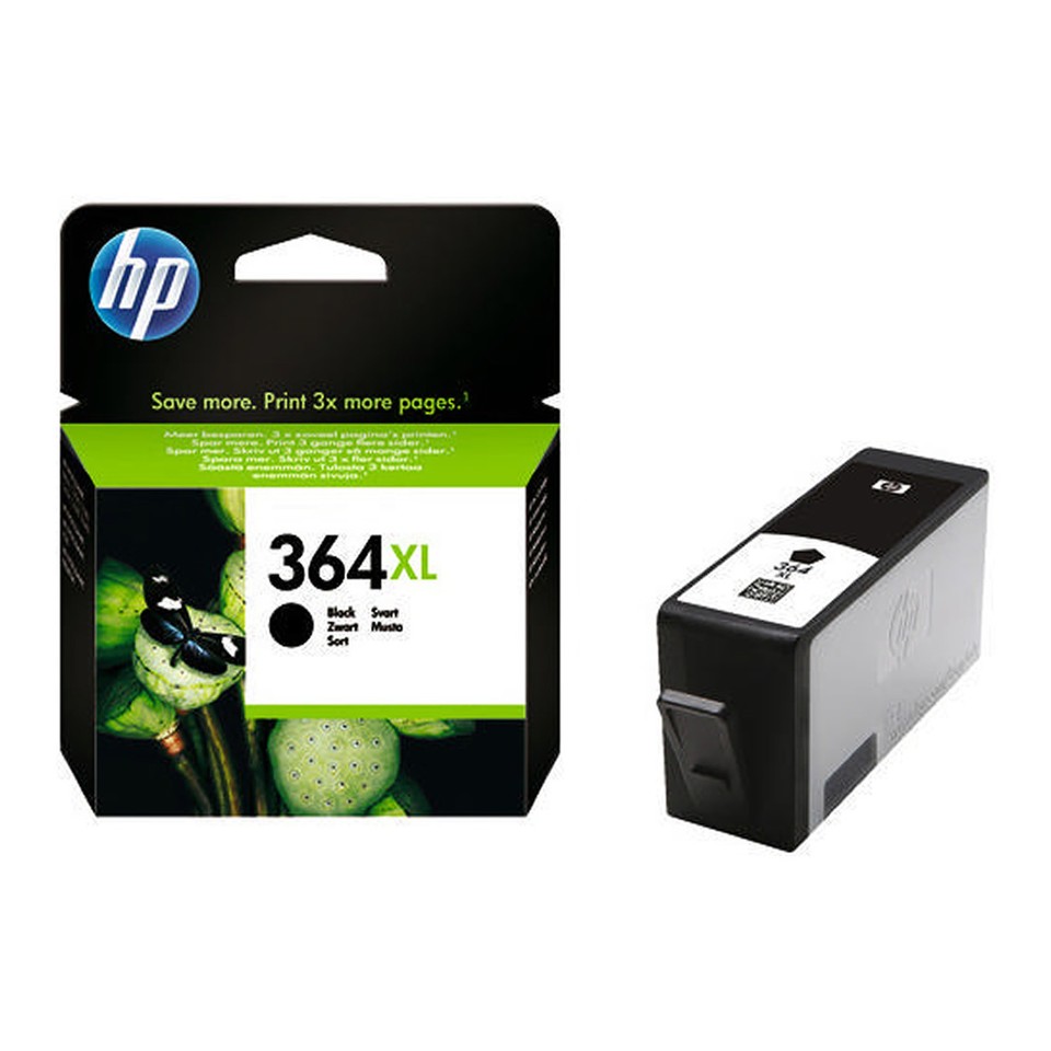 Original HP 364 Combo/ 364XL Black and Colour Ink Cartridges D5460 ...