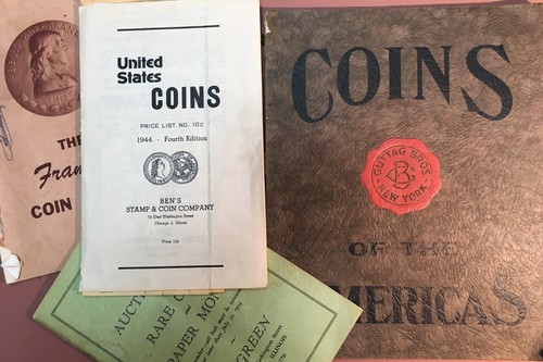 (4) Early Coin Catalogues & Lists 1924-1954- Guttag, Franklin, Ben's ...
