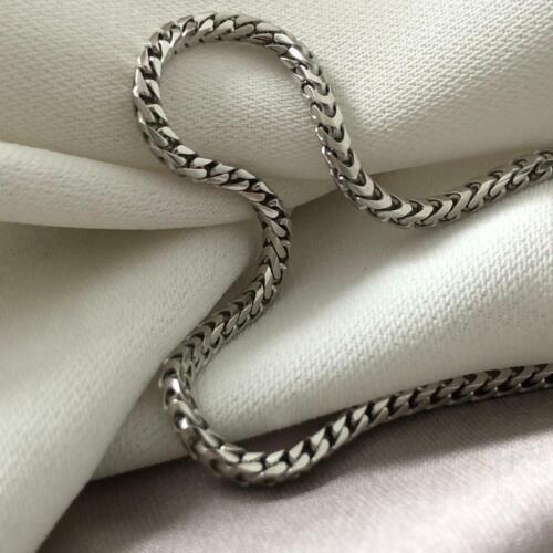 Sterling Silver Franco Chain 7"-32" 2.5MM, 3.5MM & 4MM Mens Chains ...