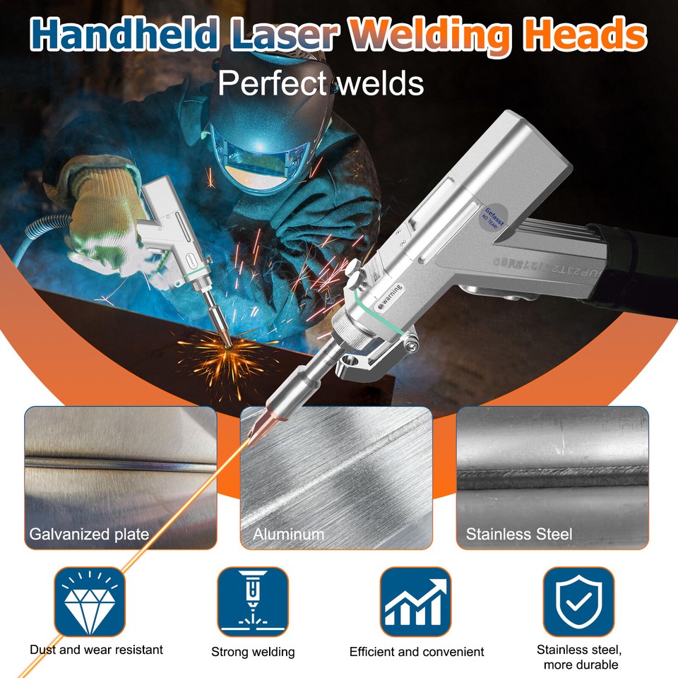 1500W 4 IN 1 Handheld Fiber Laser Welding Cleaning Cutting Machine ...