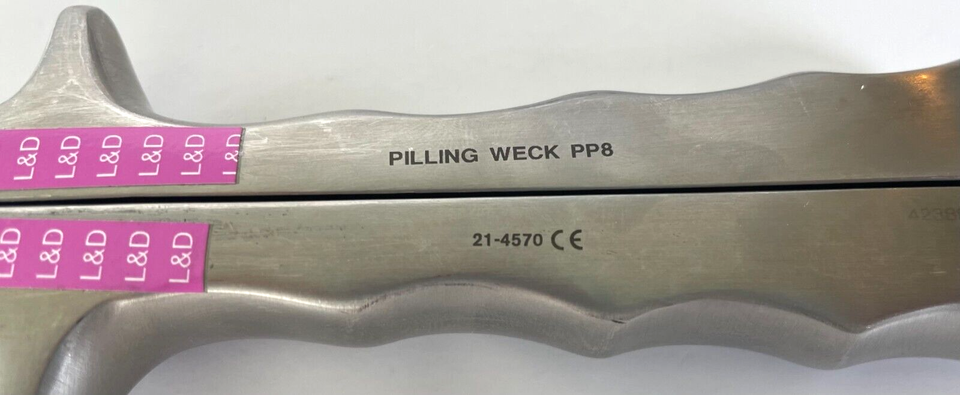 LOT OF 2 Pilling 214605 MCCLEAN-TUCKER-LUIKART OBSTETRICIAL FORCEPS, 21 ...