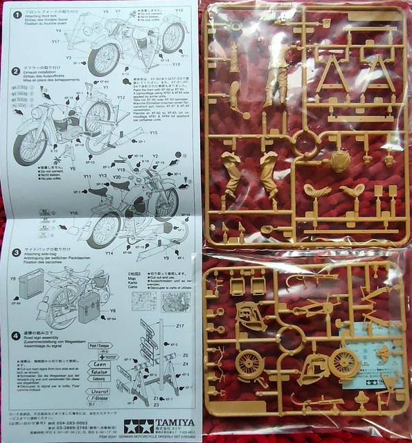 Tamiya 35241 1/35 German Motorcycle Orderly Set From Japan1 for sale ...