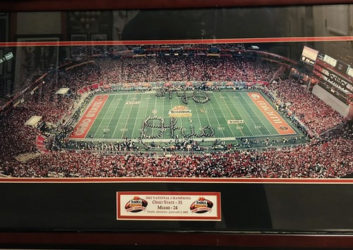 Ohio State 2003 College Football National Championship Panoramic Framed ...