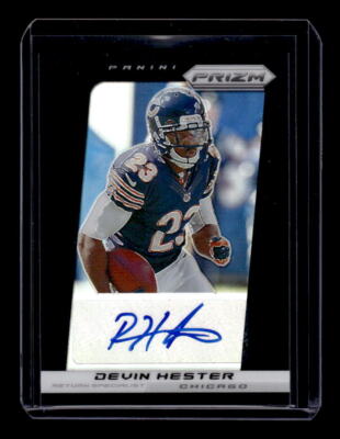 2013 Panini Prizm Autograph Prizm #145 Devin Hester Auto 10/10 "eBay 1/ ...