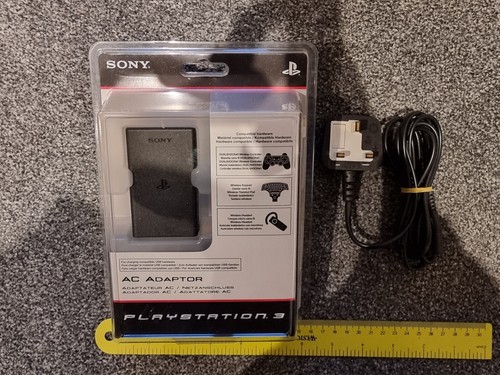 SONY PLAYSTATION 3 PS3 OFFICIAL AC ADAPTER USB CONTROLLER PAD CHARGER ...