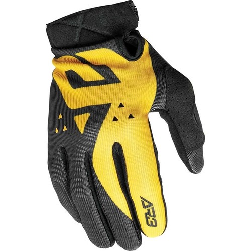 Answer Racing AR3 Pace Gloves Black/Yellow - Men's Size 2XL # 445831 | eBay