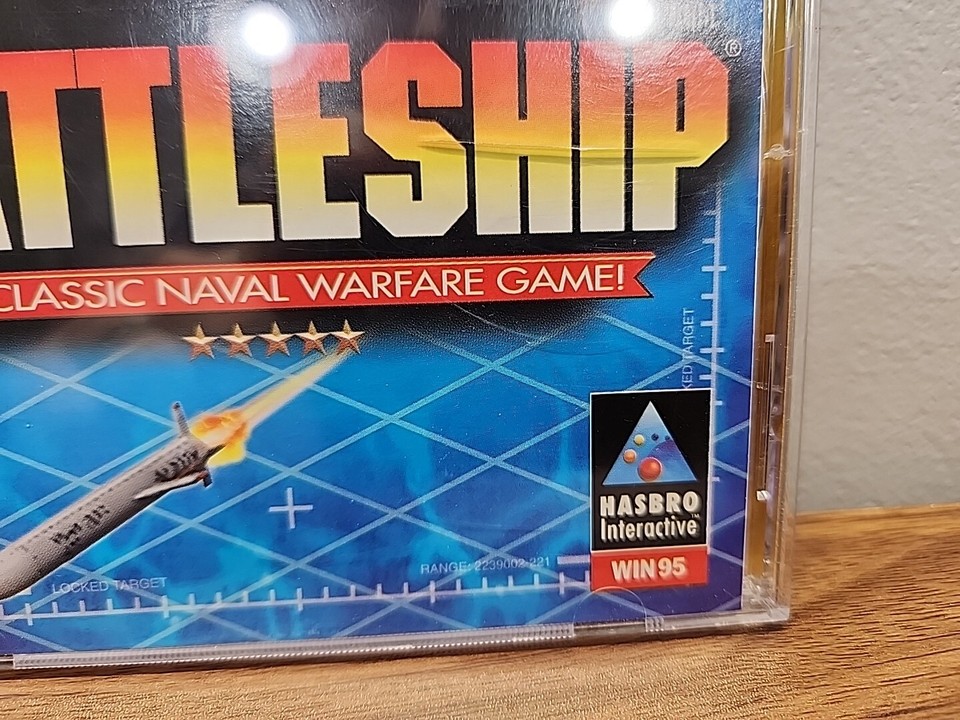 Battleship PC CD-Rom Game for Windows 95 (Hasbro Interactive, 1997 ...