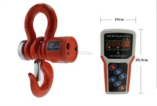 Digital Electronic With Handheld Meter Hanging Crane Scale 15T Wireless ...