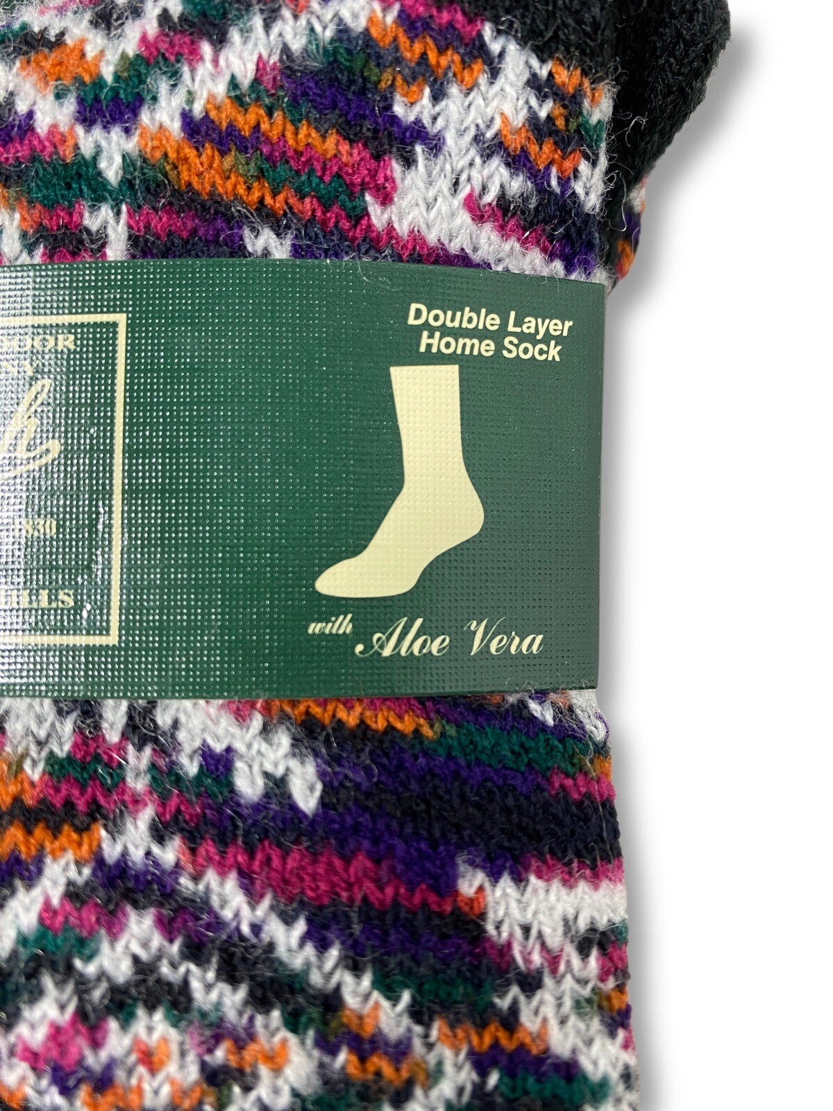 Woolrich Soothing Aloe-Infused Double Layered Socks Womens Moisturizing ...