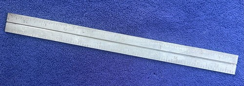 The Lufkin Rule Co. Machinist's Ruler / Universal No. 65 / Tempered ...