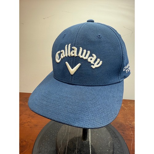 Callaway Golf Cap Hat Navy Blue Chrome Tour Elyte Odyssey Adjustable ...