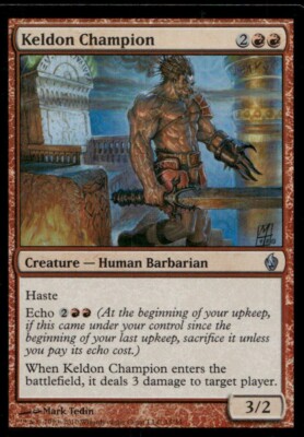 1x Keldon Champion | FOIL | Eternal Masters | MTG Magic Cards | eBay