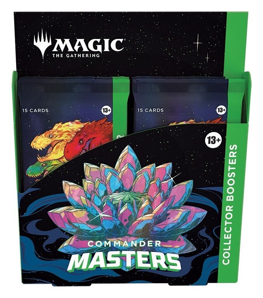 Wizards of the Coast Magic: The Gathering Commander Masters Box - 4 ...