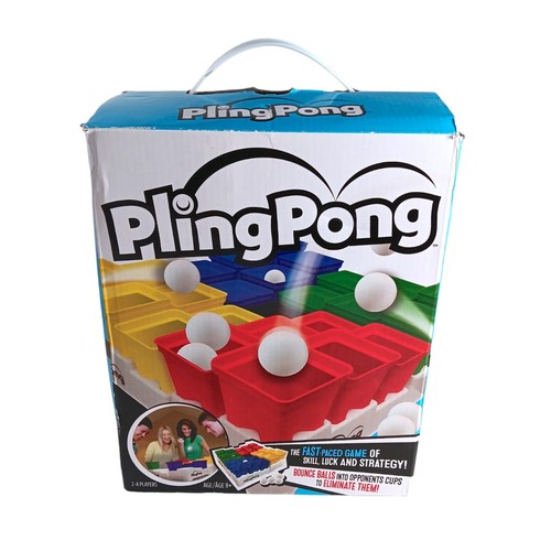 Pling Pong Board Game The Fast Paced Game Of Skill, Luck and Strategy ...