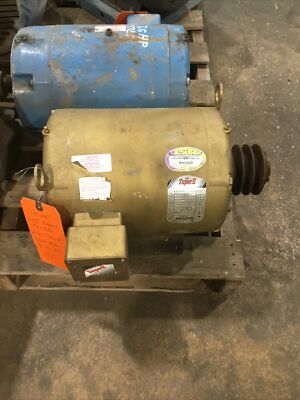 Baldor EM3311T Super Efficient Industrial Motor 213T, 230/460V 7.5HP ...