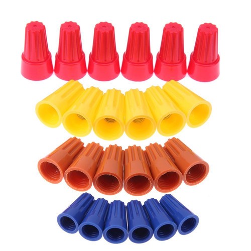 2000X Assorted Electrical Wire Twist Connectors Terminals Cap Nut ...