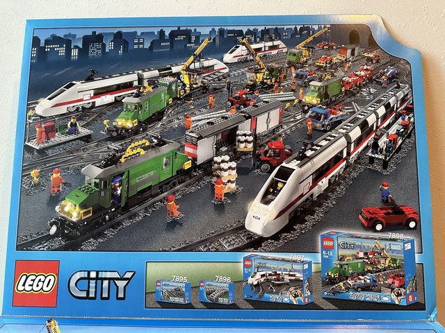LEGO CITY: Cargo Train Deluxe (7898) for sale online | eBay