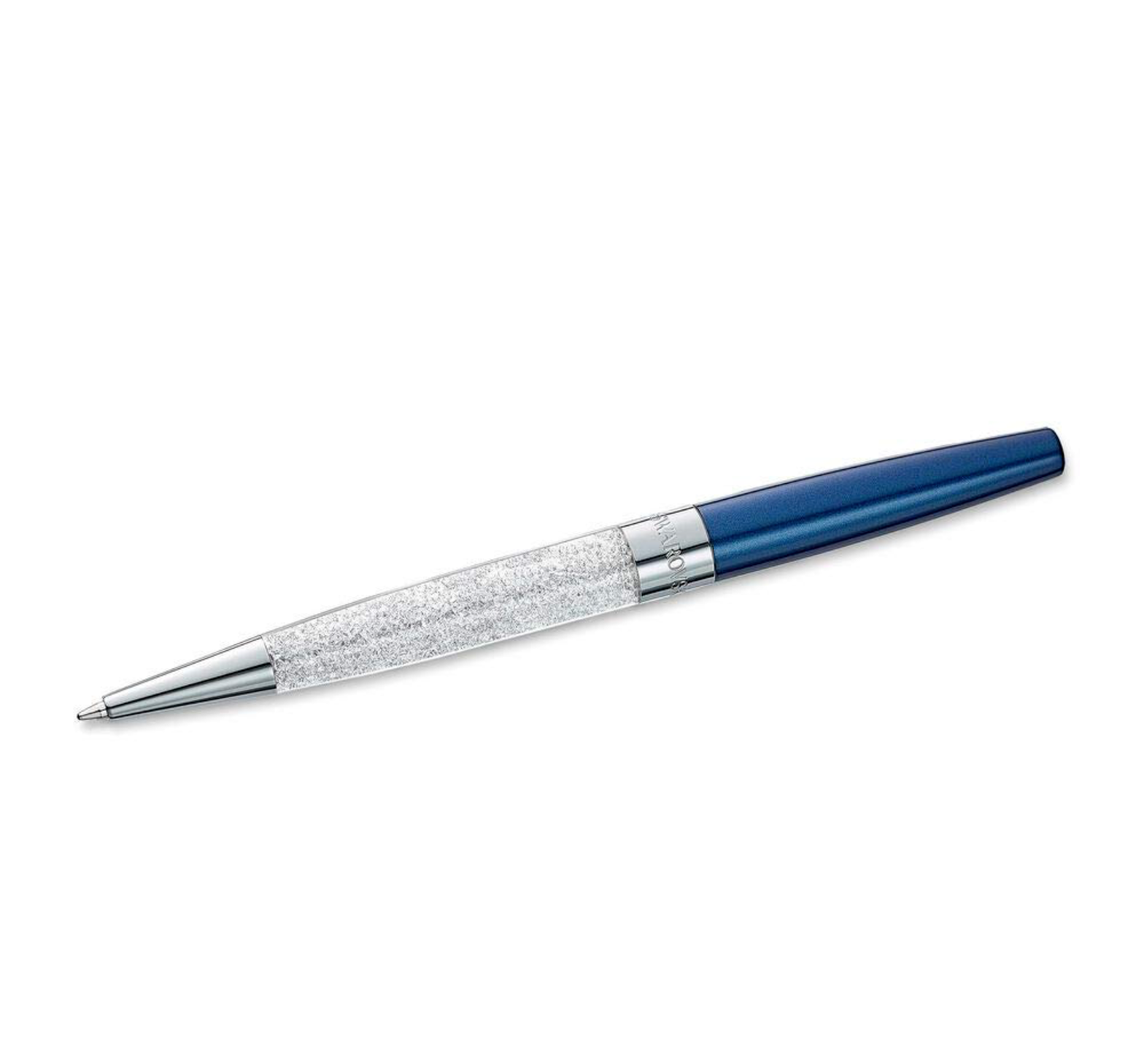 Swarovski 125 Anniversary Blue Crystalline Ballpoint Pen Black Ink ...