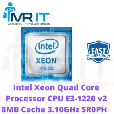 Intel(R) Xeon(R) E3-1220V2 @ 3.10GHZ Processor SR0PH | eBay Australia