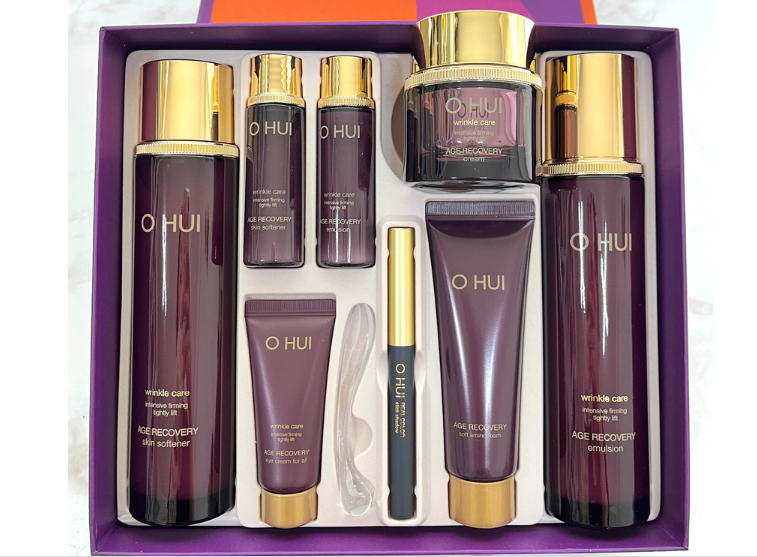 2024 New Ohui Age Recovery Set of 3 Anti-aging Wrinkle Free Moisture ...