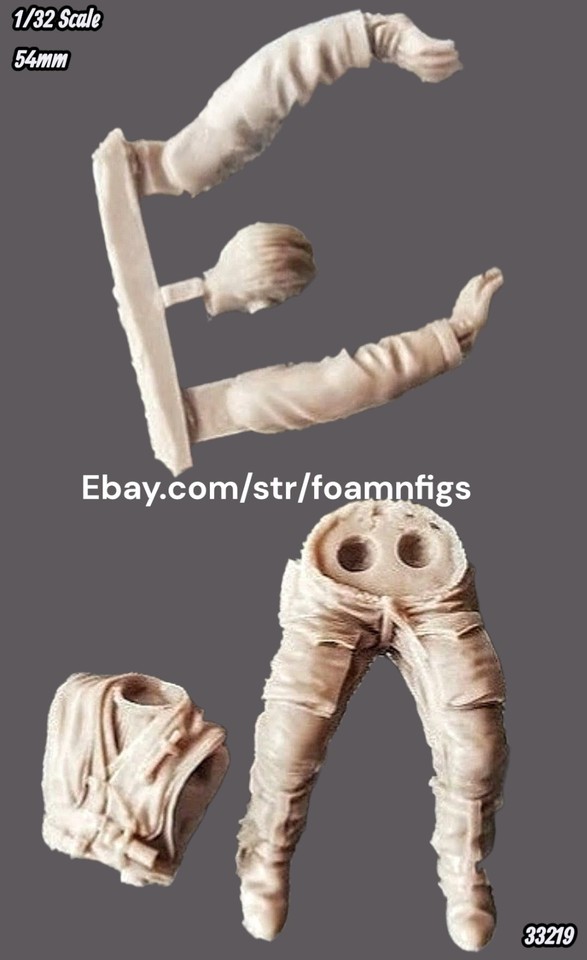 1/32 54mm Resin Figure German WW2 Pilot Climbing Out Of Cockpit Model ...