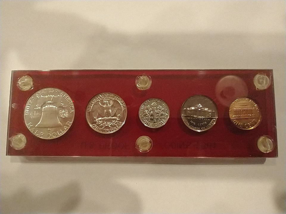 1961 U.S. Proof Set (Red Hard Plastic Holder) | eBay