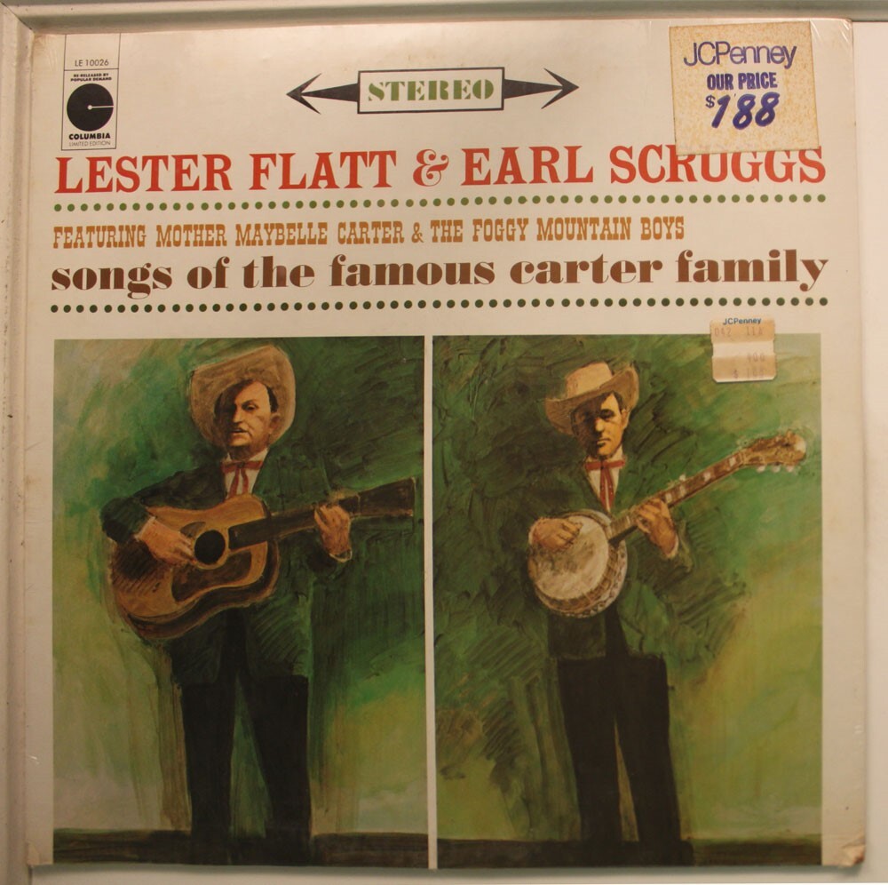 Lester Flatt & Earl Scruggs Lp Songs Of The Famous Carter Family On ...