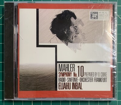 Eliahu INBAL Signiert MAHLER Symphony No.10 CD Frankfurt Brand New ...