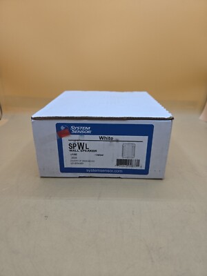 SYSTEM SENSOR SPWL WALL SPEAKER WHITE | eBay