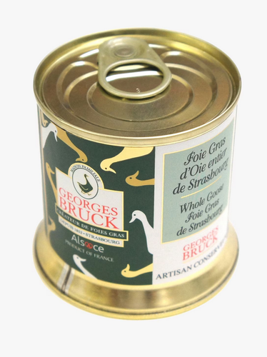 GEORGES BRUCK - STRASBOURG - Whole Goose Foie Gras The Natural - 7.05oz ...