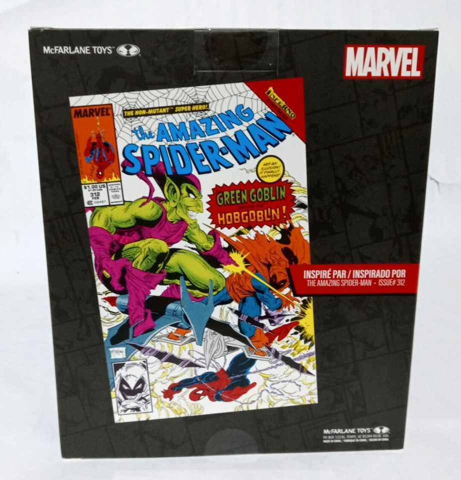 McFarlane Marvel GREEN GOBLIN ASM #312 Platinum Edition Collectible ...