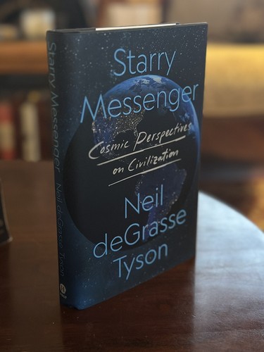 NEIL DEGRASSE TYSON SIGNED STARRY MESSENGER COSMIC PERSPECTIVES ...