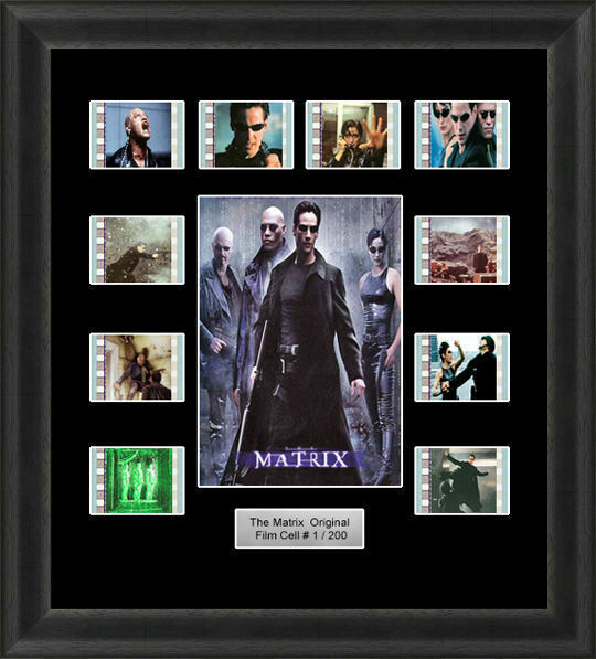 Backlight The Matrix Framed 35mm Film Cell Memorabilia FILMCELLS ...