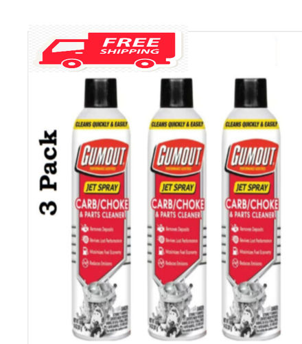 Gumout Carb And Choke Carburetor Cleaner 14 Oz. Engine Parts Spray 3 ...