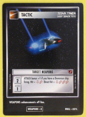 Star Trek CCG - Target Weapons - Blaze of Glory -R583 [played] | eBay