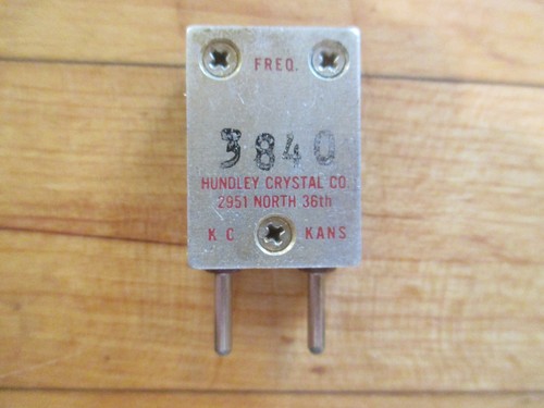 3840 KC kHz Ham FT-243 Radio Vintage Quartz Crystal | eBay