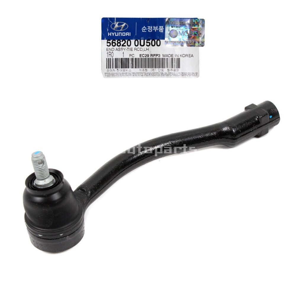 Genuine 568200U500 Outer Tie Rod End LEFT For Hyundai Accent 1.6L 2012 ...