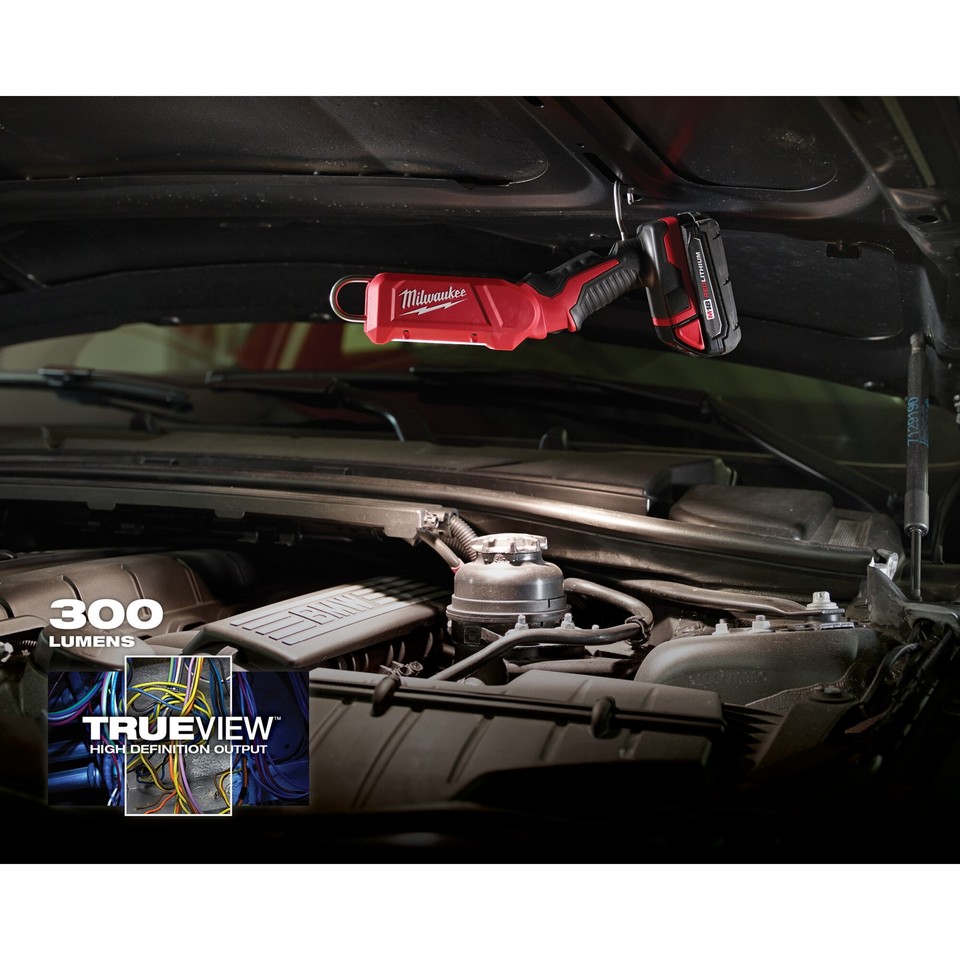 For Milwaukee 2352-20 M18 18V Rugged Compact 300-Lumens LED Stick Light ...