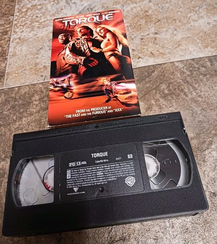 2004 Vintage Torque Movie VHS Tape Tested Ice Cube Martin Henderson ...