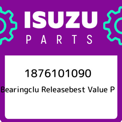 1876101090 Isuzu Bearingclu releasebest value p 1876101090, New Genuine ...